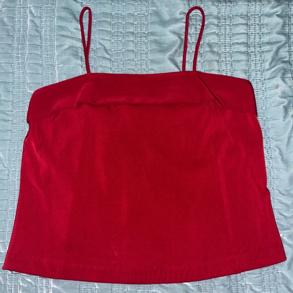 American Vintage | Tops | Vintage Red Cami Top | Poshmark